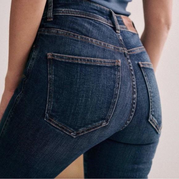 Sezane | Jeans | Sezane Perfect Slim Bleu Denim | Poshmark